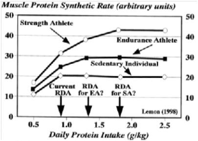Optimal Protein Intake is 1.5g/lb, says new study