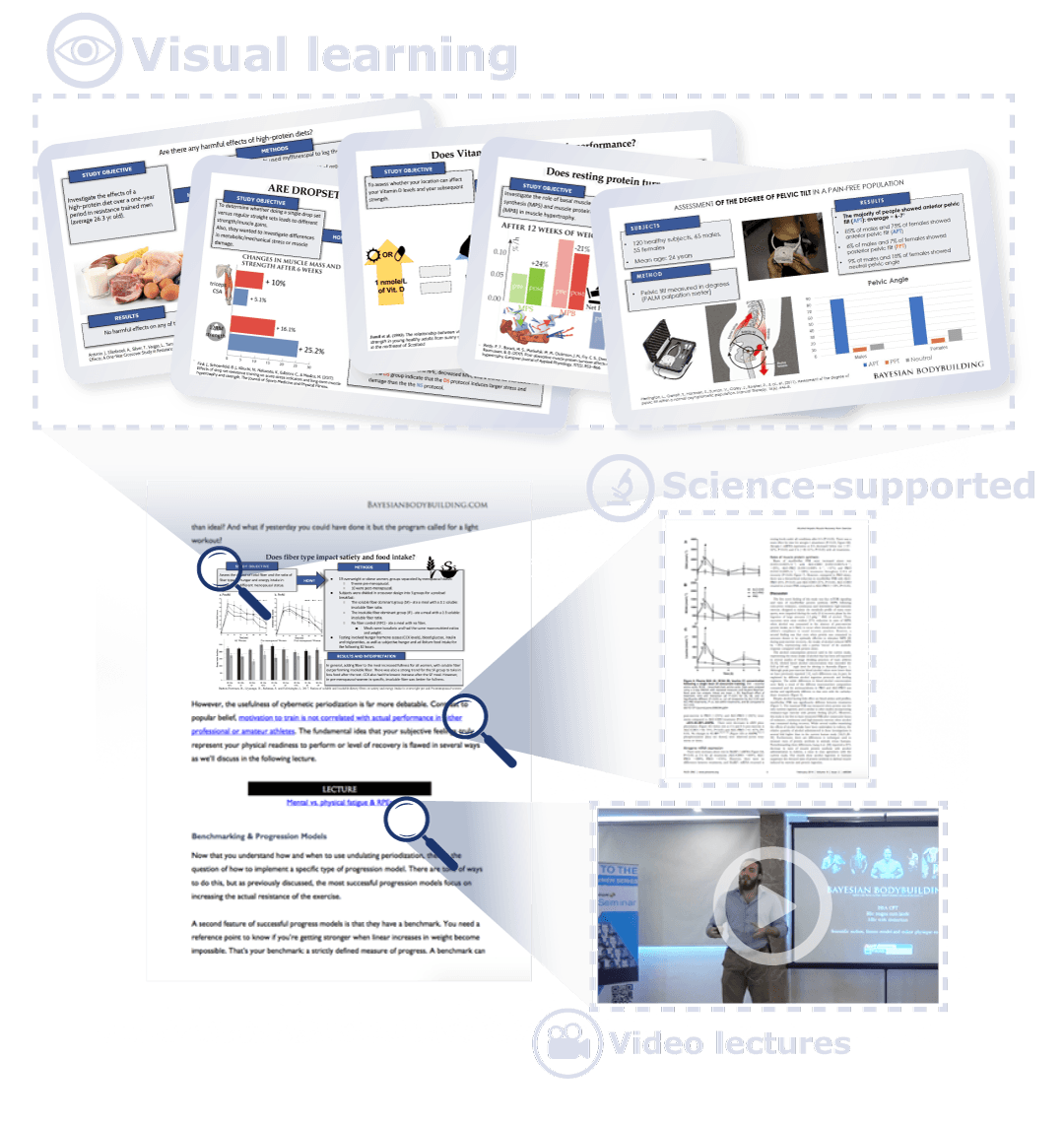 The natural muscular potential of women